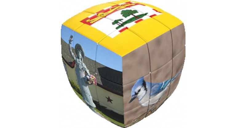 V-CUBE 3 Pillow (3x3x3): Prince Edward Island | 3x3 | Puzzle Master Inc