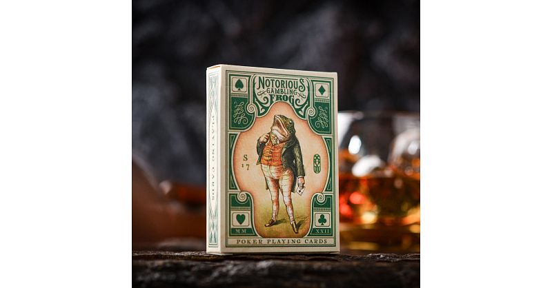 The Notorious Gambling Frog - Green Variant | Playing Cards | Puzzle ...