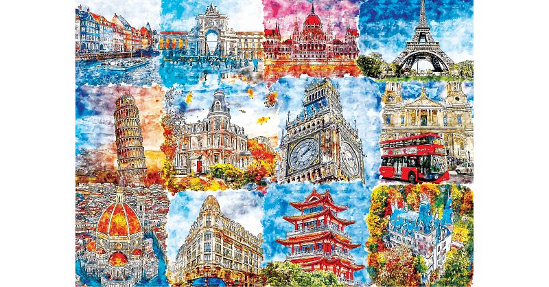 Colourful Wonders | Jigsaws | Puzzle Master Inc