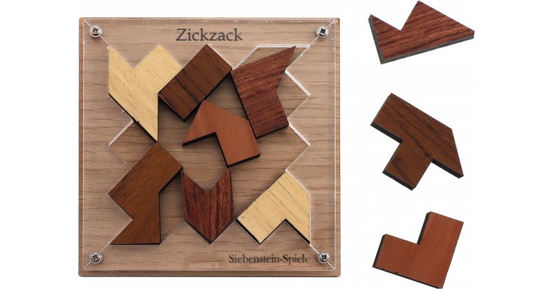 Zickzack | European Wood Puzzles | Puzzle Master Inc