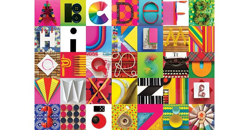 Found Alphabet | 1000 Pieces | Puzzle Master Inc