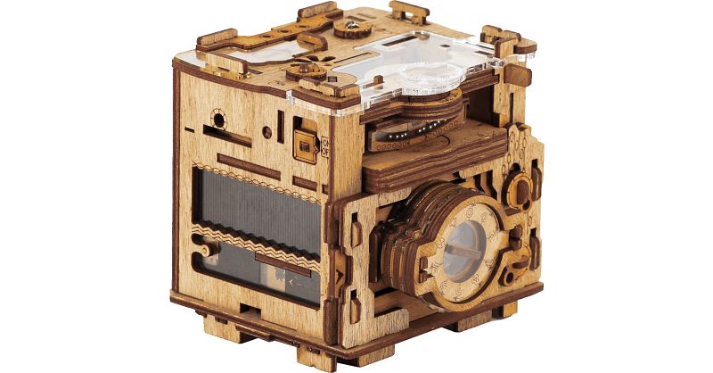 ClueBox Pro: Sherlock's Camera - Escape Room in a box | Wooden Puzzle ...