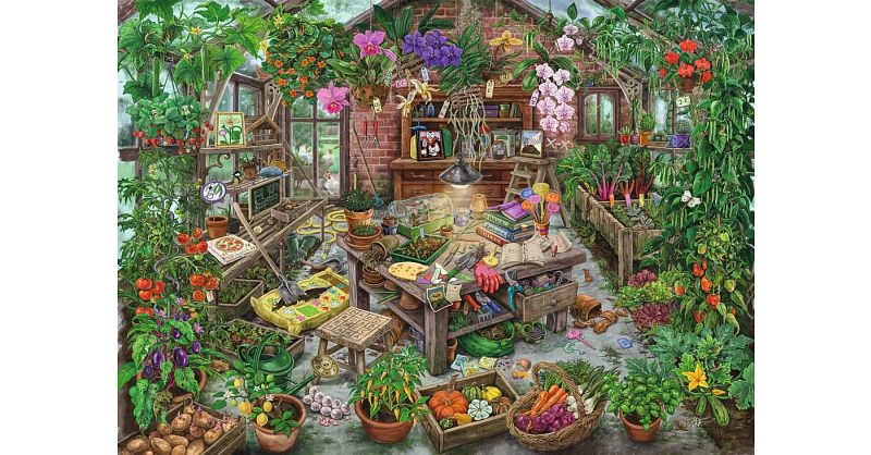 Escape Puzzle: The Greenhouse | Jigsaws | Puzzle Master Inc
