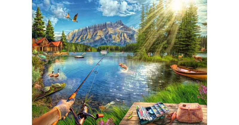 Wanderlust: Life at the Lake | 1000 Pieces | Puzzle Master Inc