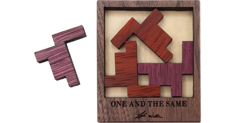 One And The Same - Wooden Packing Puzzle | Packing Puzzles | Puzzle ...
