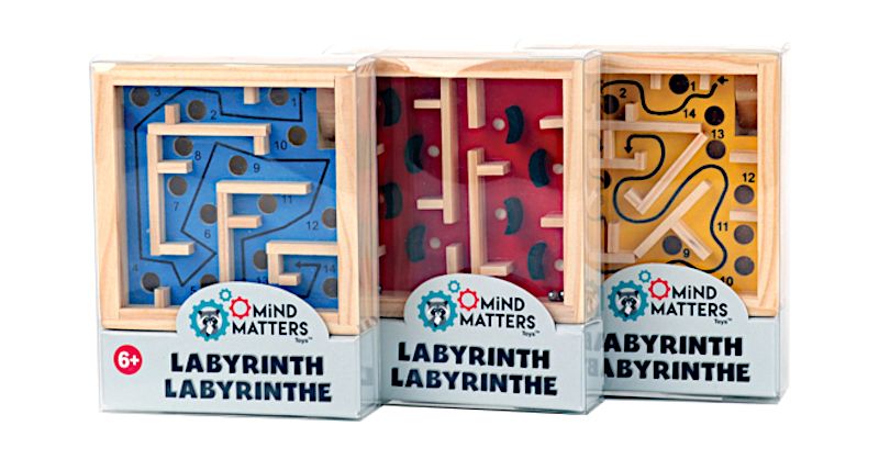 Labyrinth - Maze and Dexterity Puzzles - Set of 3 | Maze Puzzles ...