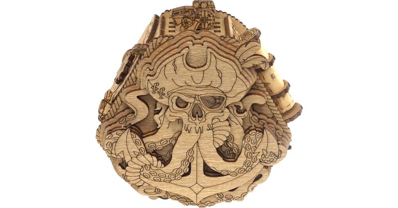 Blackbeard's Compass - Escape Room in a Box | Wooden Puzzle Boxes ...