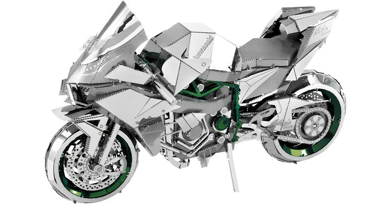 Metal Earth Premium Series Metal Model Kit: Kawasaki Ninja H2R | Metal ...