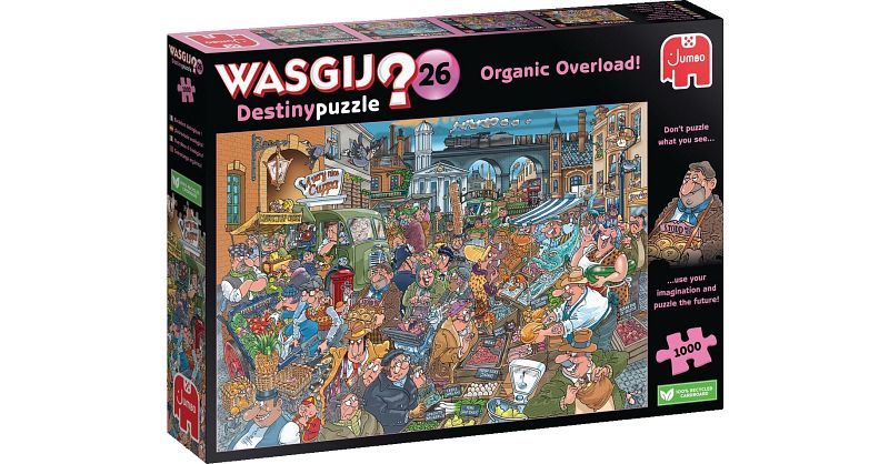 Wasgij Destiny #26: Organic Overload! | Wasgij | Puzzle Master Inc