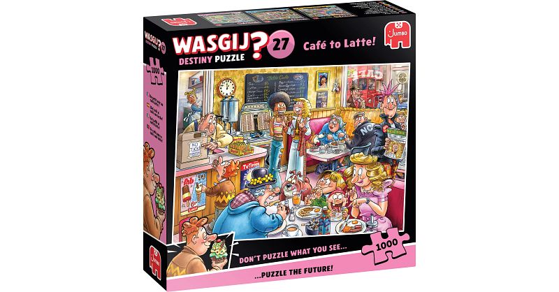 Wasgij Destiny #27: Cafe to Latte! | Wasgij | Puzzle Master Inc