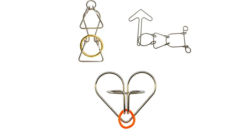 Group Special - a set of 3 Wire Puzzles for VIP | VIP Rewards | Puzzle ...