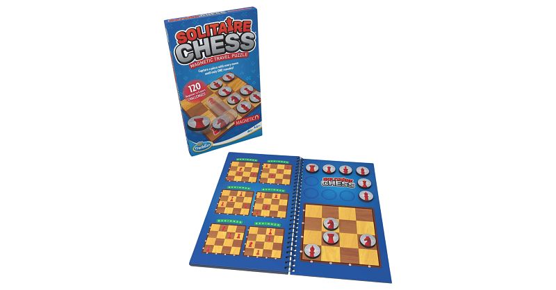 Solitaire Chess: Magnetic Travel Puzzle | Puzzle Games | Puzzle Master Inc