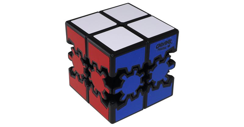 Bram & Oskar Gear 2x2 Cube - Black Body (6-Color Stickers) | Other ...