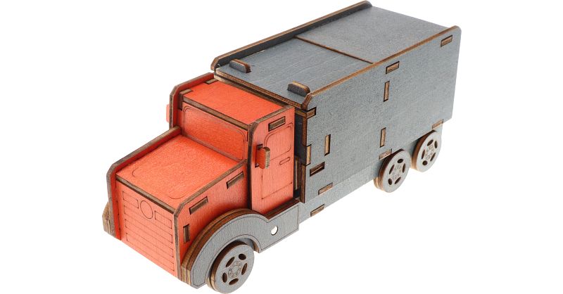 Big Rig Puzzle Box | Wooden Puzzle Boxes | Puzzle Master Inc