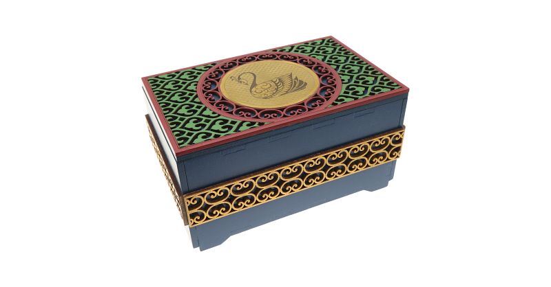 Swan Puzzle Box | Wooden Puzzle Boxes | Puzzle Master Inc