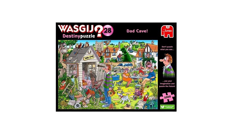 Wasgij Destiny #28: Dad Cave! | Wasgij | Puzzle Master Inc