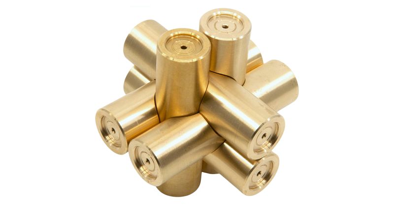 Brass Monkey Five | Metal Puzzles | Puzzle Master Inc