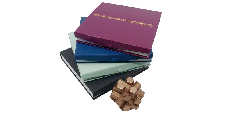 Joy of Hex Puzzle Set - 3 Burr Puzzles + Bonus | More Metal Puzzles ...