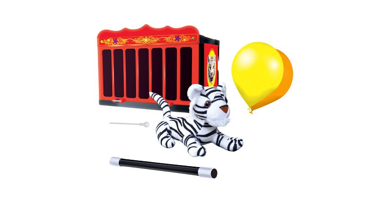 Happy Magic: Magic Cage - The Amazing Appearing Tiger! | Magic Items ...