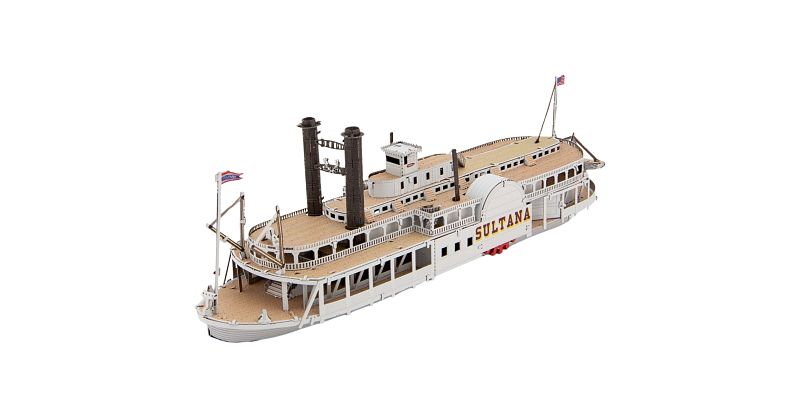 Metal Earth - Sultana Steamboat | Metal Models & Kits | Puzzle Master Inc