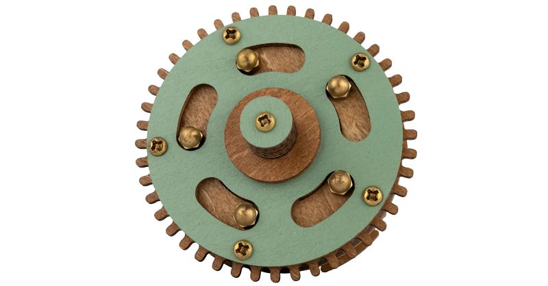 Archimedes Gear | More Wood Puzzles | Puzzle Master Inc