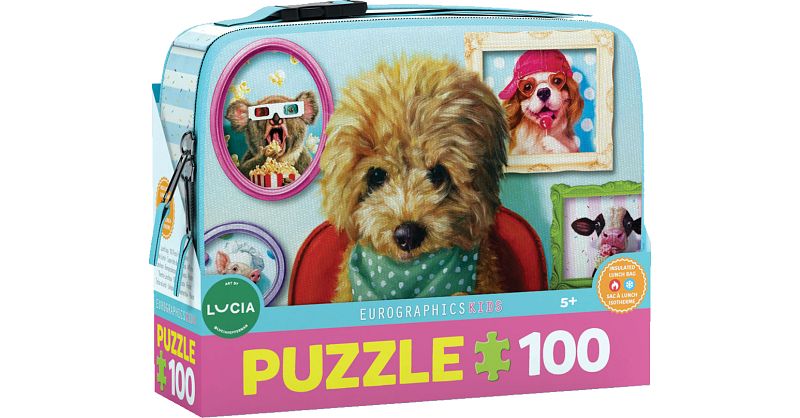 Dinner Time - Jigsaw Puzzle & Lunch Bag | 1-100 Pieces | Puzzle Master Inc