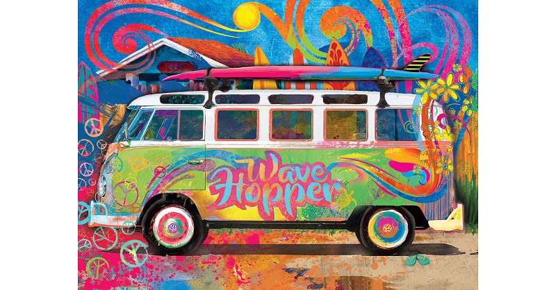 VW Wave Hopper | 1000 Pieces | Puzzle Master Inc