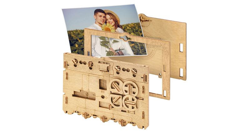 ClueFrame: Puzzle Photo Frame | Puzzle Boxes / Trick Boxes | Puzzle ...