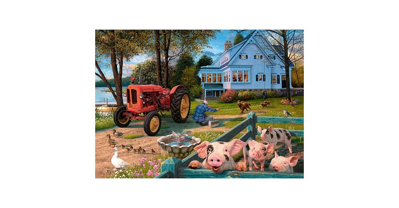 Country Life - Large Piece Format | Jigsaws | Puzzle Master Inc