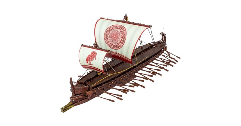Metal Earth Premium 3D Metal Model Kit: Greek Trireme | Metal Models ...