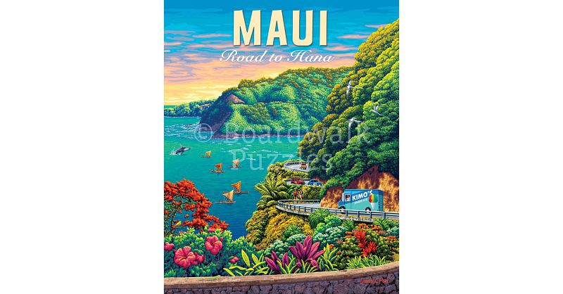 Personal Puzzle: Maui Road to Hana - 210 Pieces | 101-499 Pieces ...