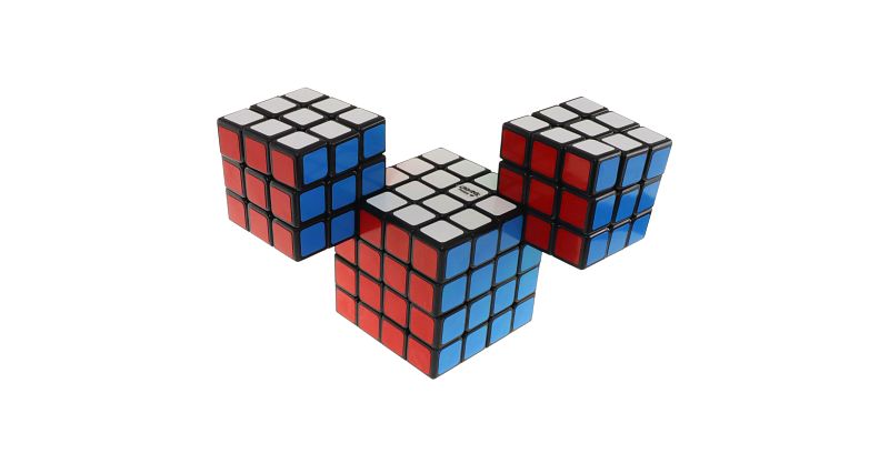 Muscle Man Puzzle 3x3-4x4-3x3 - Black Body (Mod) | Other Rotational ...