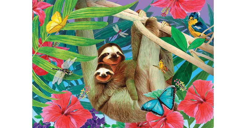 Sweet Sloths | 1000 Pieces | Puzzle Master Inc