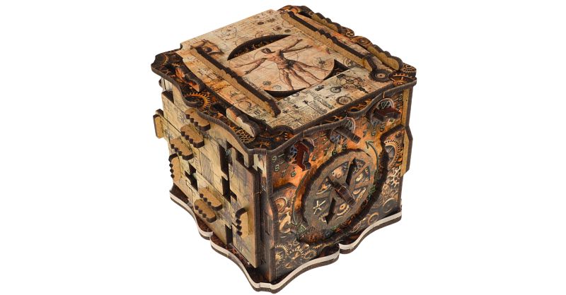 iQube - Light | Wooden Puzzle Boxes | Puzzle Master Inc