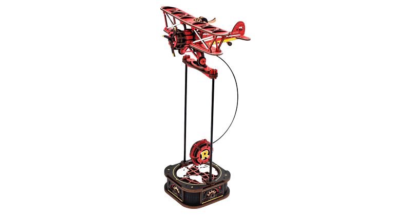 ROKR DIY Wooden Gravity Swing Model - Sky Captain | Wooden Models ...