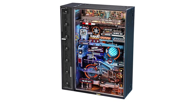 ROKR DIY Parallel World Marble Run - The Last City | Models and Kits ...