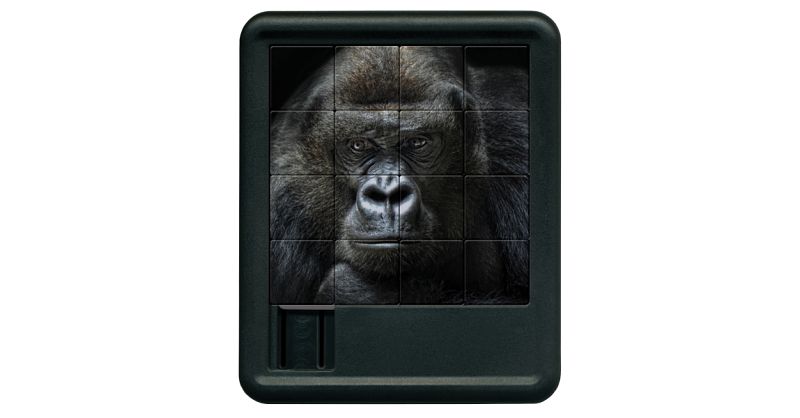 Animal Kingdom Sliding Piece Puzzle - Gorilla | Sliding Pieces Puzzles ...