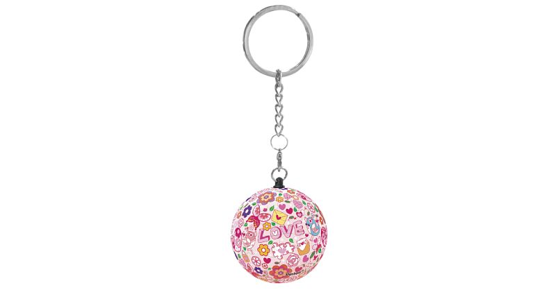 Puzzle Sphere Keychain - LOVE | 1-100 Pieces | Puzzle Master Inc
