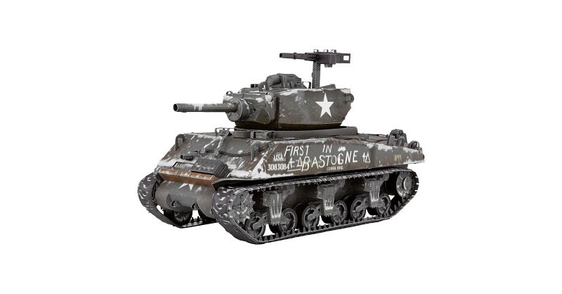 Metal Earth Premium Series Metal Model Kit: M4 Sherman Tank | Metal ...
