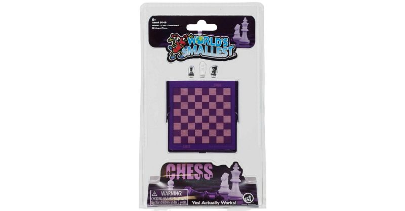 World's Smallest Chess Game | Chess Sets - Board & Pieces | Puzzle ...