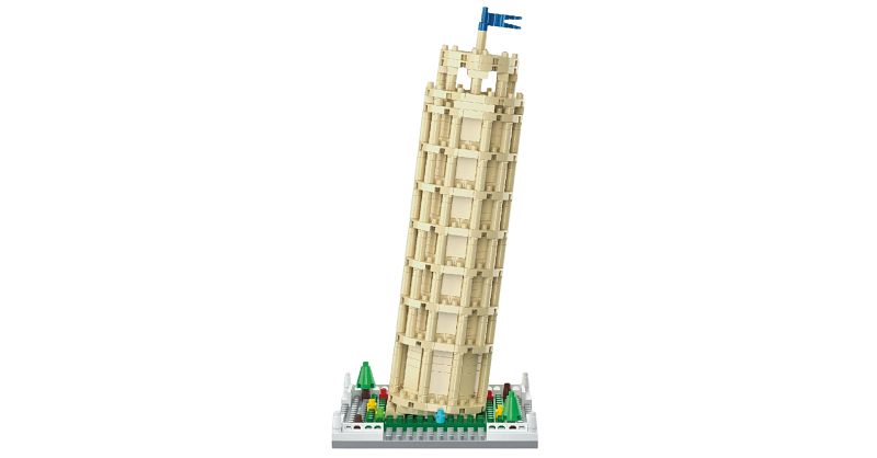 World Attractions: Leaning Tower of Pisa | Models and Kits | Puzzle ...
