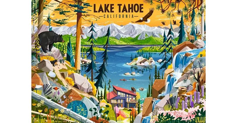 Sacred Lake Tahoe | 1000 Pieces | Puzzle Master Inc